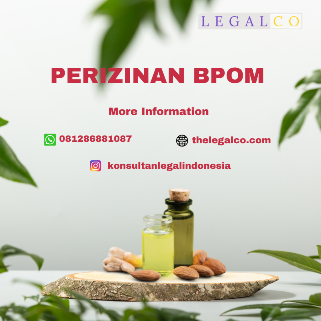 PERIZINAN BPOM - THE LEGAL CO