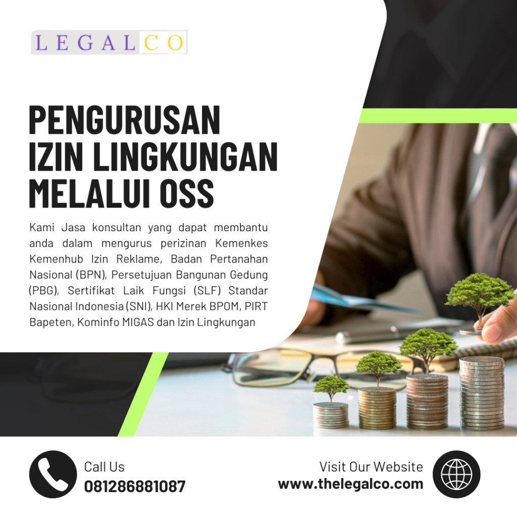 URUS IZIN LINGKUNGAN OSS - THE LEGAL CO