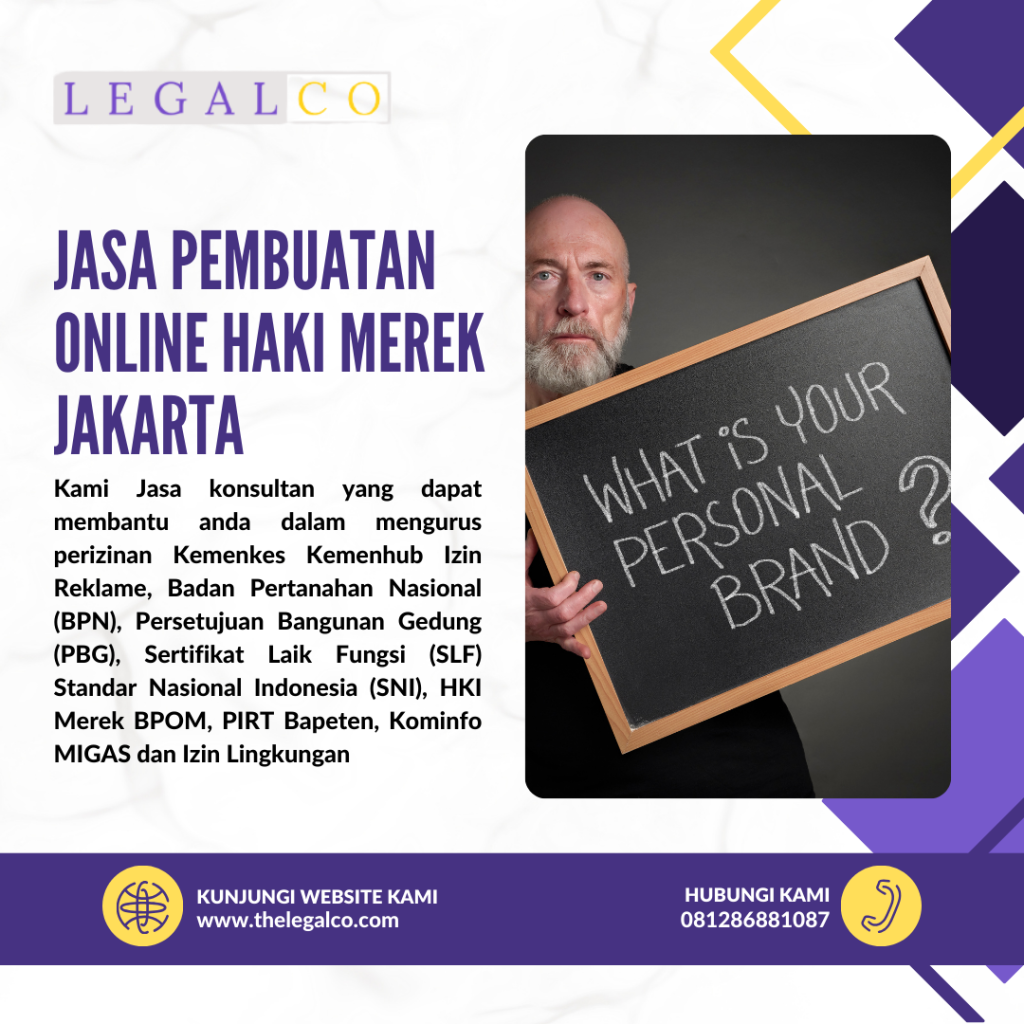 JASA PEMBUATAN MEREK JAKARTA - THE LEGAL CO