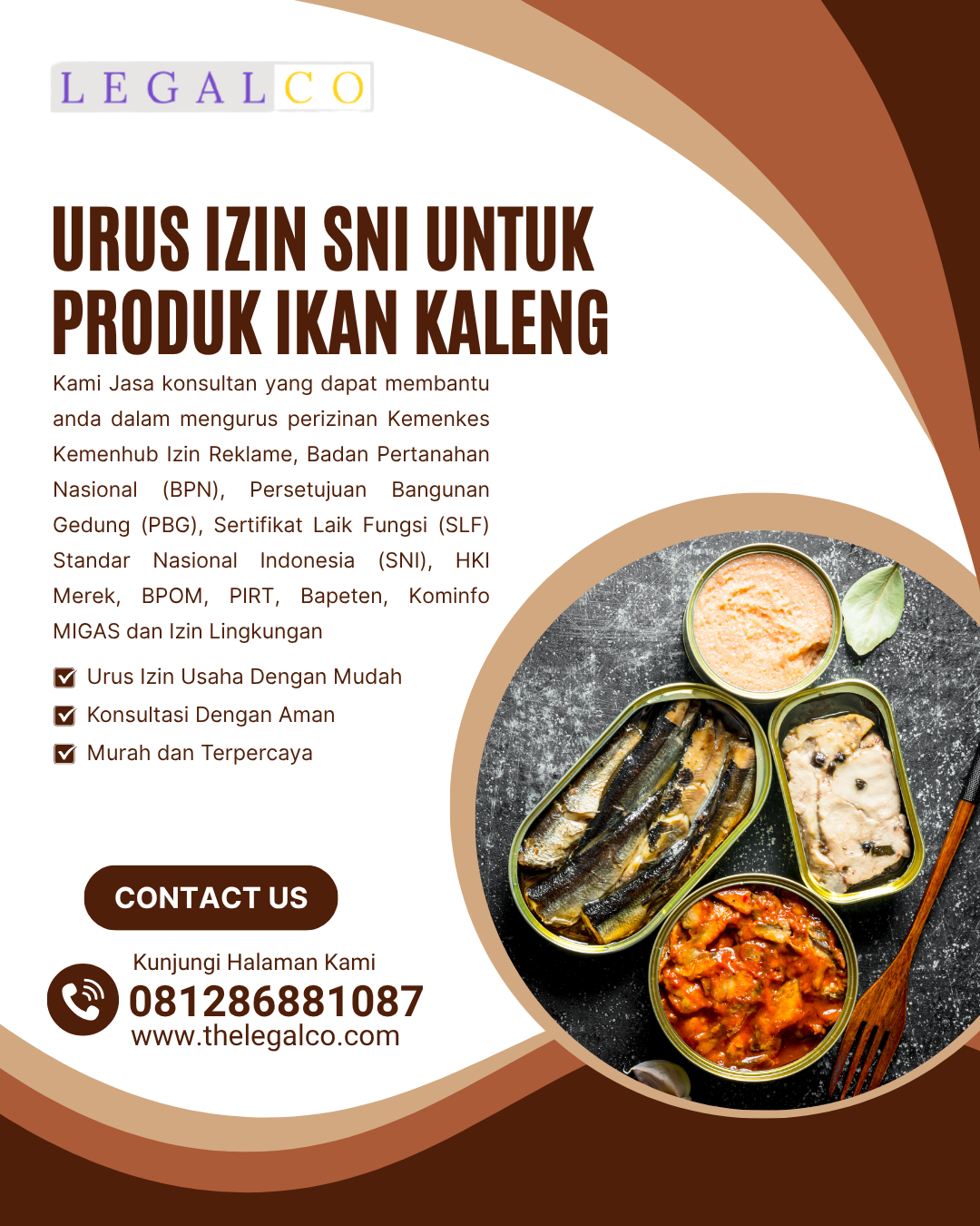 URUS IZIN SNI PRODUK IKAN KALENG - THE LEGAL CO